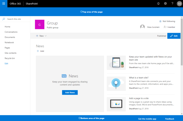 How to make cool modern SharePoint Intranets Part 2 – Design # ...