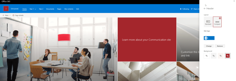 How to make cool modern SharePoint Intranets Part 3 – Build with OOB ...